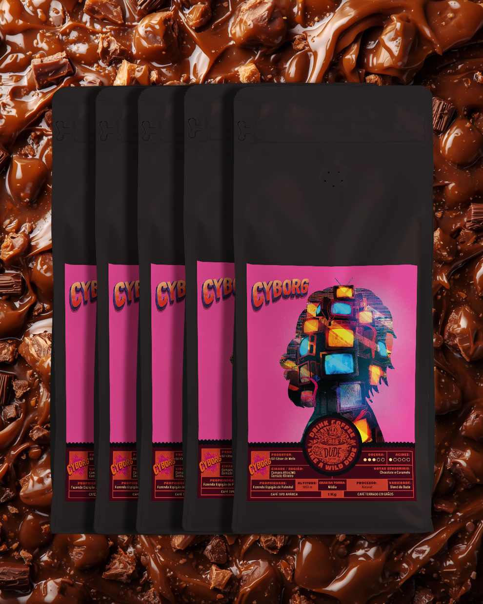 Kit Café do dia a dia 5Kg - Café Cyborg – Dude Company